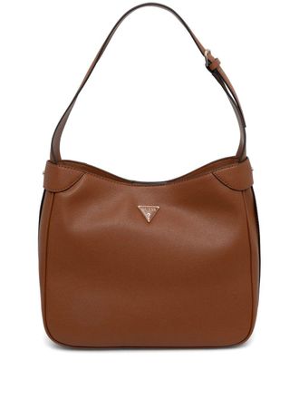 Guess Co sac porté épaule Fedora Hobo - Marron