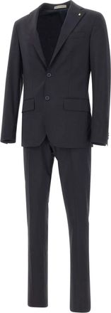 Corneliani Homme, Costumes, Bleu, Taille: S Costume Deux Pi&egrave;ces Raffin&eacute;