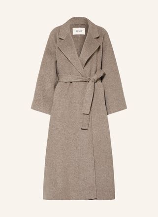 Arma Arma Wollmantel beige