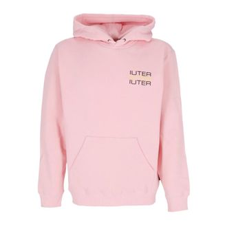Iuter Rosa Hoodie mit Totenkopfdruck - - Sweatshirts & Hoodies - Herren - Rosa - XL