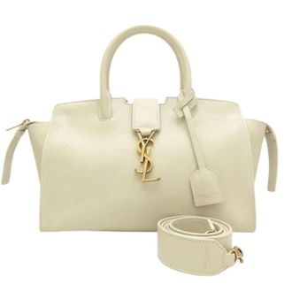 Saint Laurent Sac &agrave; main vintage doccasion - Femme - Pre-owned - Beige - Taille: ONE Size