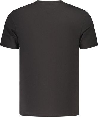 Tommy Hilfiger Logo Print T-Shirt - Black