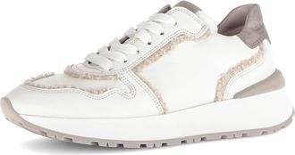 Gabor Damen Low-Top Sneaker, Frauen Sneaker,Weiss,schwarz,Jollys,Glitzer,blau,Rolling-Soft,Sensitive,Basic,Derby,rosa,Latte Kombi,41 EU / 7.5 UK