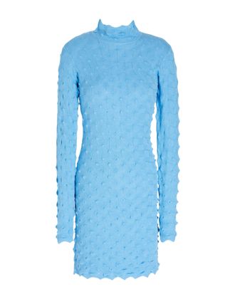 8 by YOOX VISCOSE BLEND 3D EFFECT KNITTED DRESS