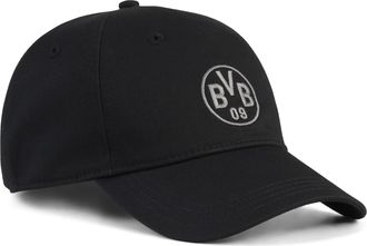 Puma Unisex Borussia Dortmund Essentials Cap OneSize, Black Flat Medium Gray