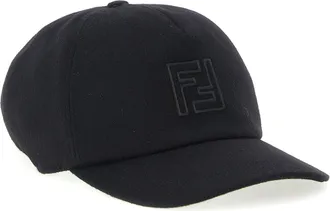 Fendi FE321211BM Baseball Cap - Black