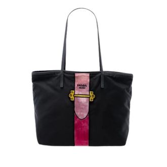Prada Pre-owned Nylon Tote Bag - - Pre-owned - Damen - Schwarzk - ONE SIZE