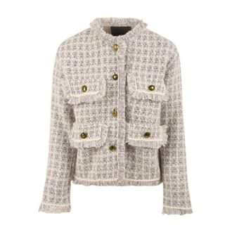 Akep Coco Kurze Jacke - - Jackets - Damen - Grau - M