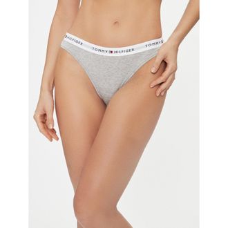 Tommy Hilfiger Klassischer Damenslip UW0UW03836 Grau