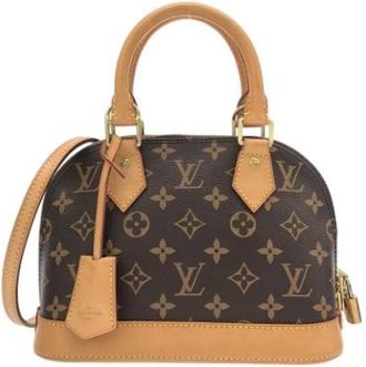 Louis Vuitton Sac &agrave; main en toile Monogram Pre-owned - Femme - Pre-owned - Brun - Taille: ONE Size