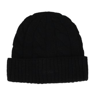 MC2 Saint Barth Bonnet en maille - unisex - Accessoires - Noir - Taille: ONE Size