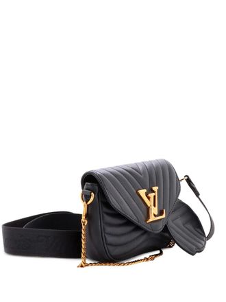 Louis Vuitton Gesteppte New Wave Multi Pochette Umh&auml;ngetasche - Schwarz
