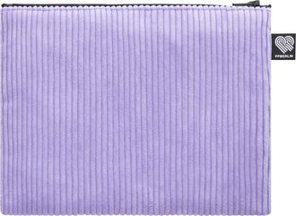 PP-Berlin Etui Groß, Vegan, Handgenäht in Berlin großes Täschchen für Kinder Damen, Herren, Unisex (Flieder)