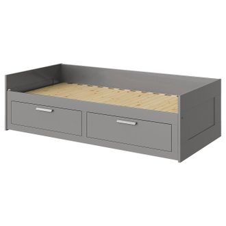 IKEA BRIMNES Tagesbettgestell/2 Schubladen
