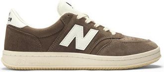 New Balance Herren T500 in Braun/Wei&szlig;, Leder, Gr&ouml;&szlig;e 38.5