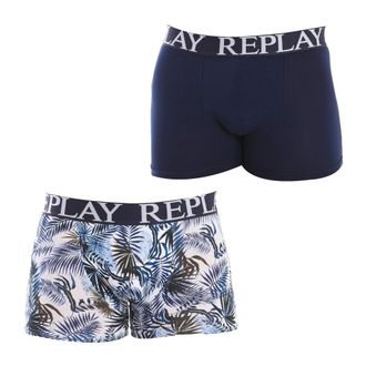 Replay Homme, Sous-v&ecirc;tements, Multicolore, Taille: S Boxer &Eacute;lastique en Coton