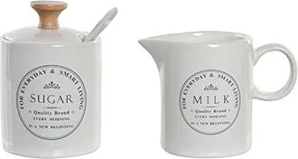 DKD Home Decor Milch-und Zuckerdose, Estándar