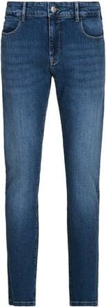 Notify Jean cinq poches en coton m&eacute;lang&eacute;