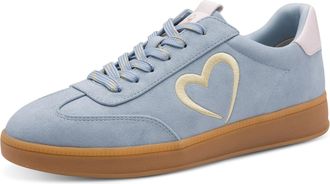 Marco Tozzi Marco Tozzi Damen Sneaker weiches Feel Me Wechselfu&szlig;bett weiches Innenfutter Modisch, blau (LT.Blue), 37 EU