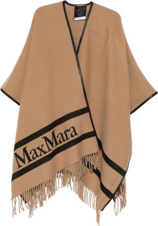 Max Mara Femme, Vestes, Beige, Taille: ONE Size Aaris Cape