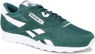 Reebok Baskets Classiques en Nylon pour Homme - Vert Collegiate Green/White - Pointure 37,5 UE, Collegiate Green Collegiate Green White, 37.5 EU