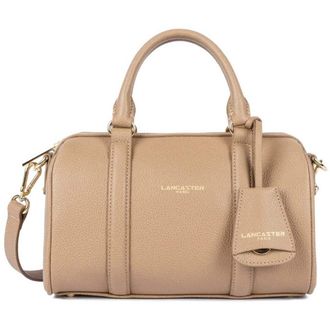 Lancaster Sac polochon Zipp&eacute; M Milano Ana 547-102 Sable
