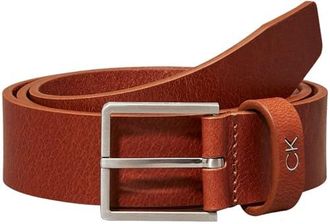 Calvin Klein Ceinture Homme Formal Belt 3,5 cm Cuir, Marron (Cognac), 90 cm