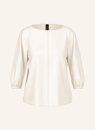 Marc Cain Seidenbluse Mit 3/4-Arm weiss
