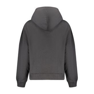 Tommy Hilfiger Logo-Embroidered Cotton Sweatshirt - Black