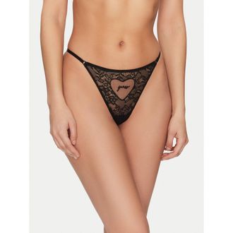 Guess Klassischer Damenslip O5RE29 KBGT0 Schwarz Regular Fit