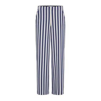 Ichi Ichi - Pantalon - Femme - Pantalons - Bleu - Taille: 44 FR