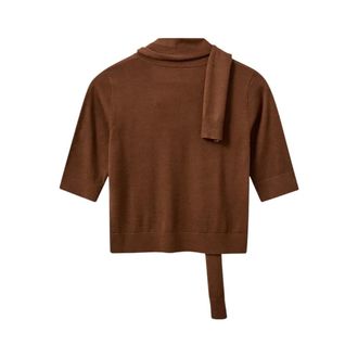 The Garment Femme, Pulls, Brun, Taille: 42 FR Bergen Scarf Knit