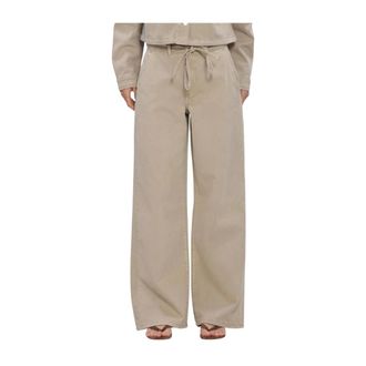 Moss Copenhagen Damen, Hosen, Beige, XLGr&ouml;&szlig;e