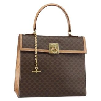 Celine Sac &agrave; main Vintage Pre-owned - Femme - Pre-owned - Brun - Taille: ONE Size