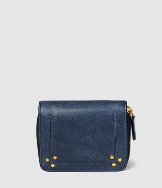 Jerome Dreyfuss Porte-monnaie Andr&eacute; Bubble Night Blue