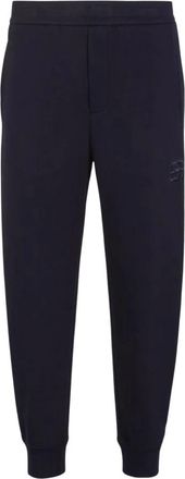 Emporio Armani Homme, Pantalons, Bleu, Taille: XS Pantalon Bleu Marine
