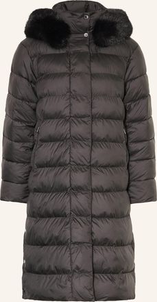 Fuchs Schmitt Fuchs Schmitt Steppmantel Mit Kunstfell Und Abnehmbarer Kapuze schwarz