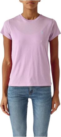Polo Ralph Lauren Femme, Tops, Violet, Taille: 40 FR T-Shirt MC