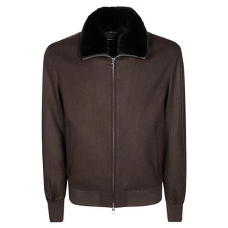Montecore Giubbotto Imbottito Lana + Pelliccia - - Jackets - Herren - Braun - XL