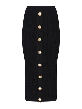 Balmain Pull Col Bateau - Noir