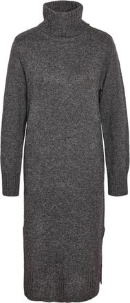 Noisy May Noisy may NMViola L/S Rollneck Knitt Dress FWD NOOS Frauen Mittellanges Kleid grau XS