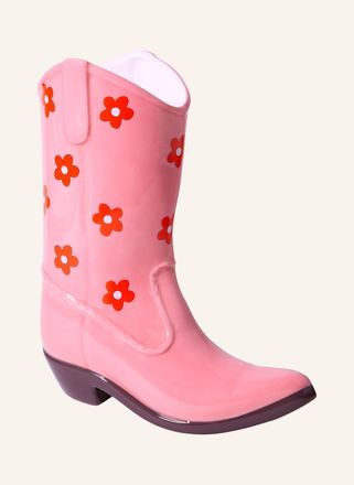doiy Doiy Vase Rodeo Cowboy Boot pink