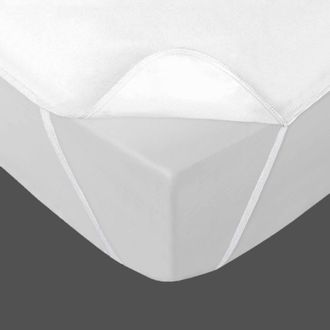 Douceur d'Int&eacute;rieur Jessy Matratzenschoner, wasserdicht, Einweg, elastisch, 90 x 190 cm, Wei&szlig;, 2 St&uuml;ck