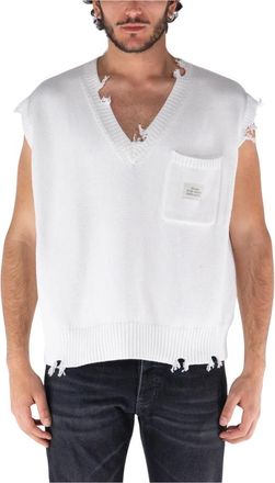 &Eacute;tudes Studio Herren, Strickwaren, Wei&szlig;, MGr&ouml;&szlig;e