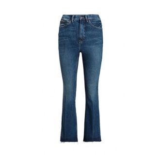 Polo Ralph Lauren Femme, Jeans, Bleu, Taille: W31 Sharona Crop Flare Jeans