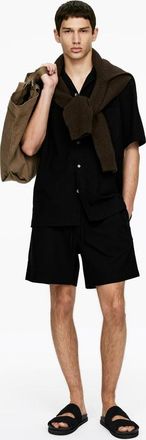 Arket Veloursledersandale -Schwarz