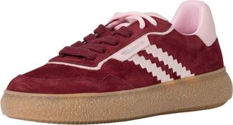Tamaris Damen Schn&uuml;rer rot 37