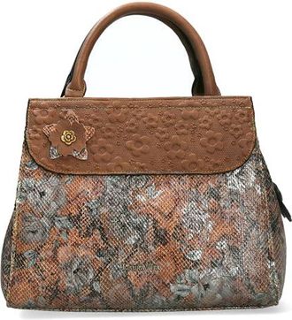 Laura Vita Sac à poignée femme Antara 10, La couleur:marron