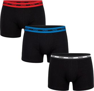 HUGO BOSS Homme, Sous-v&ecirc;tements, Multicolore, Taille: M Trunk Triplet Planet