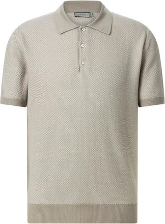 Canali Homme, Tops, Beige, Taille: 3XL Polo